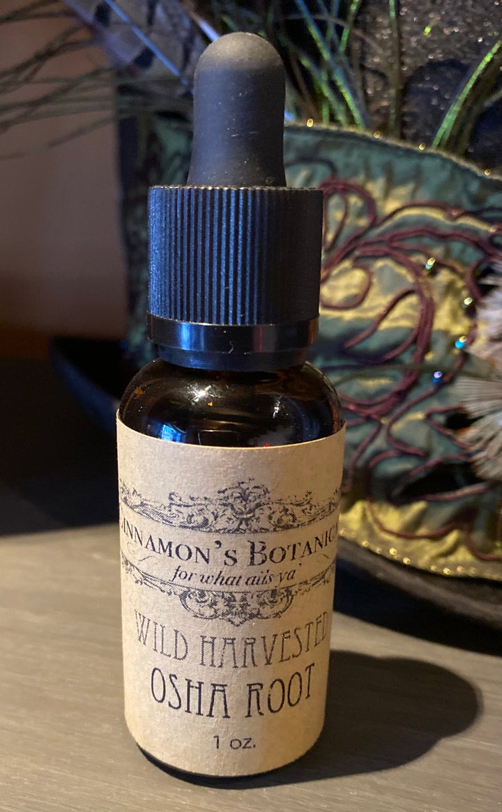 Osha root tincture | Cinnamonsbotanicals.com